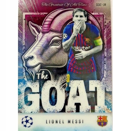 MATCH ATTAX EXTRA 2025 2025 GOAT LM LIONEL MESSI FC BARCELONA RARE 1: ...