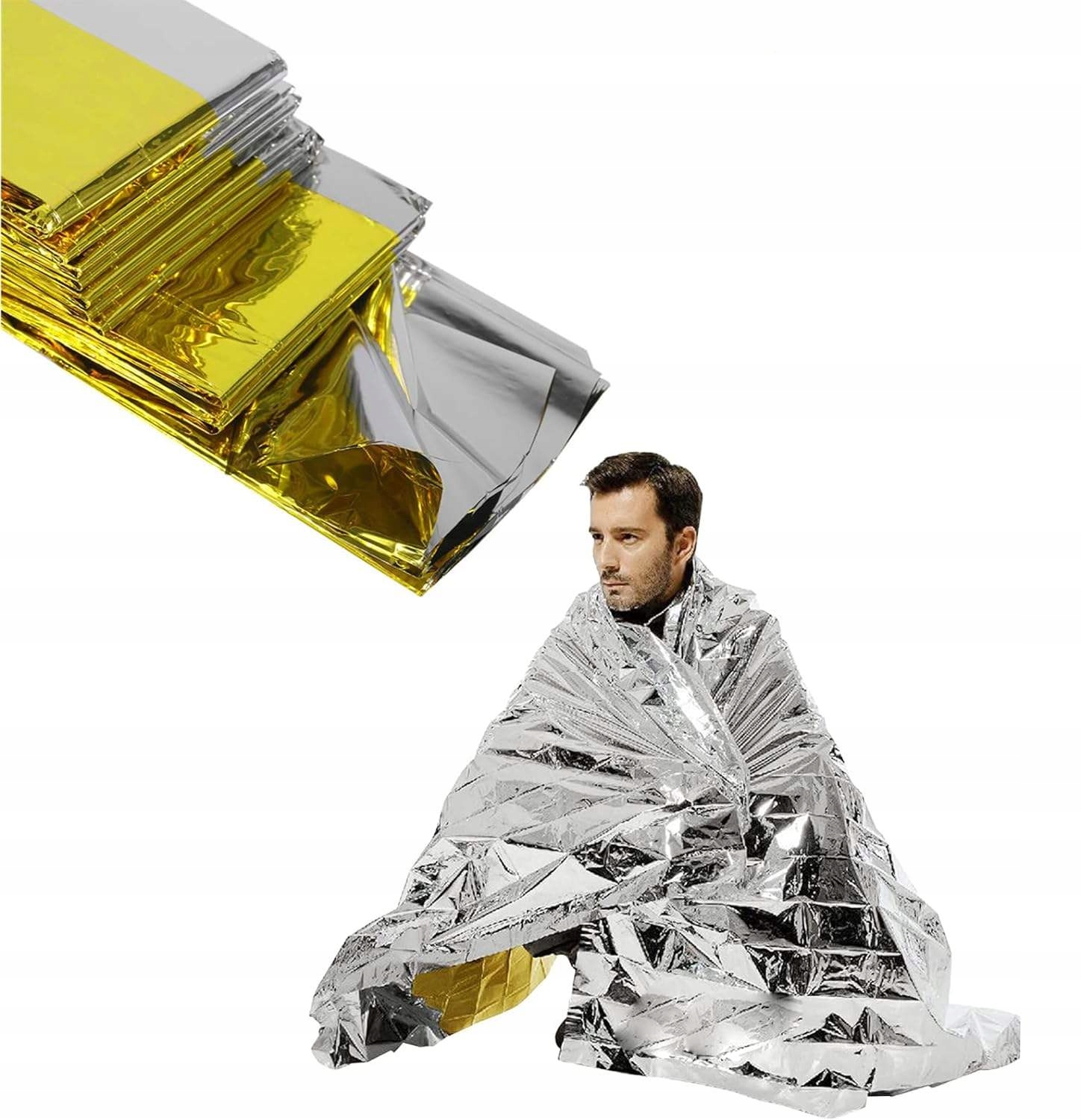 KOC RATUNKOWY TERMOIZOLACYJNY TERMICZNY FOLIA ŻYCIA NRC 160X210 ...