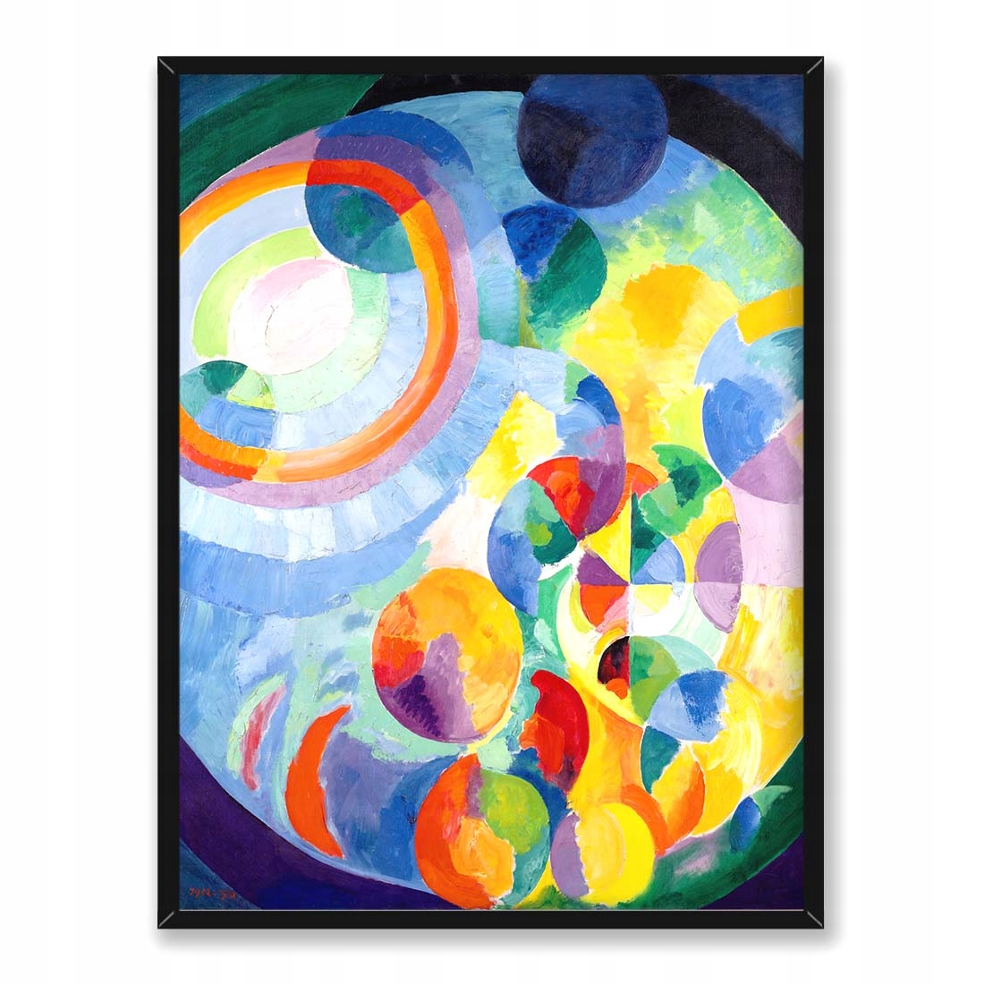 Robert Delaunay Kruhové formy Slunce měsíc 30x40 OBRAZ, • Ceny, Recenze ...