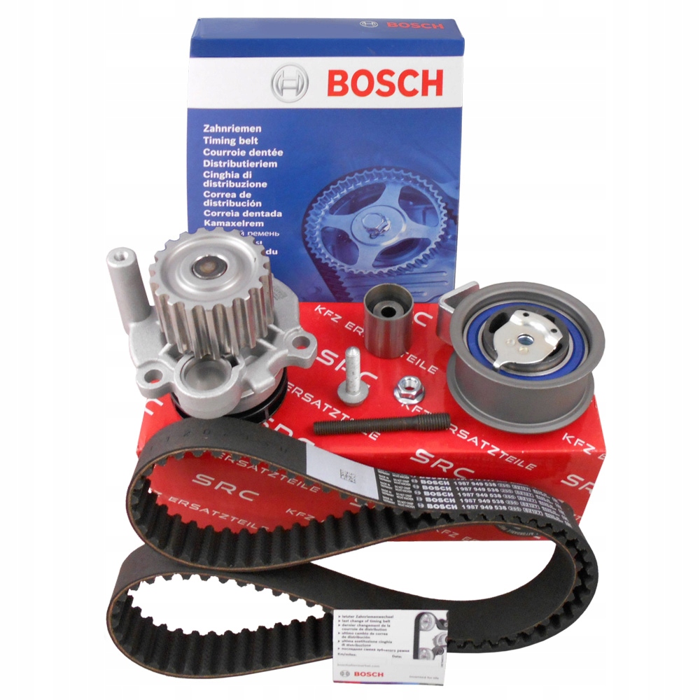 Kompletny rozrząd z pompą wody SRC Diesel do Audi, Seat, Skoda za 409 ...