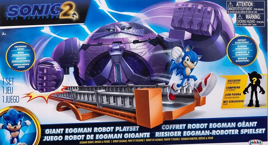 JAKKS ZESTAW SONIC GIANT EGGMAN ROBOT BITWA FILM - porównaj ceny ...