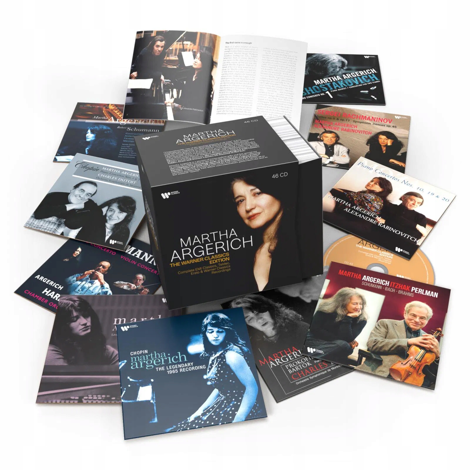 Argerich Martha: Warner Classics Edition: Complete Emi Classics, Teldec ...