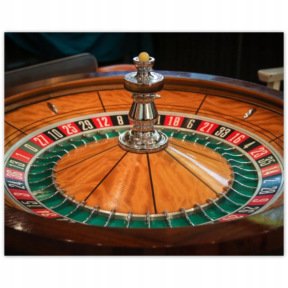 Plakat samoprzylepny 50x40 Ruletka • Cena, Opinie • Naklejki ścienne ...