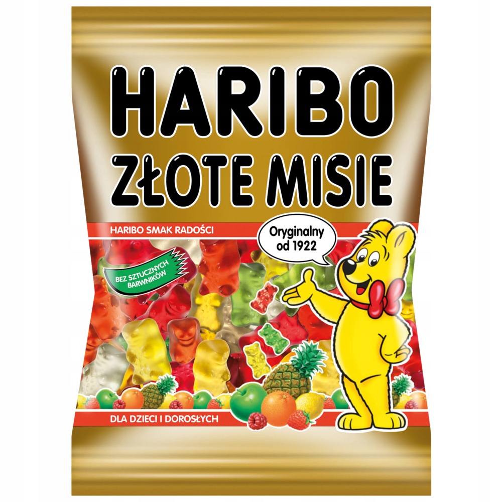 Żelki Haribo Złoty Miś 85g 13448999033 - Allegro.pl