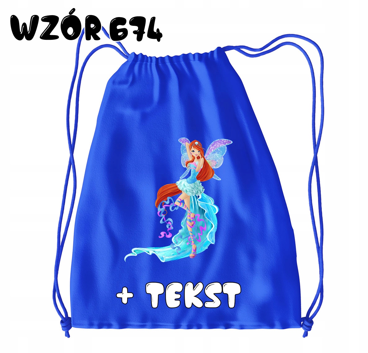 ISKOLAI ZSÁK TESTNEVELÉSHEZ HÁTIZSÁK MESE RAJZFILM WINX KLUB Bloom ...