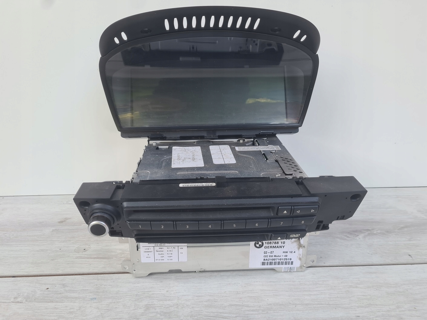 Radio BMW e60 e61 ccc Professional 9147869 + ekran - Sklep, Opinie ...