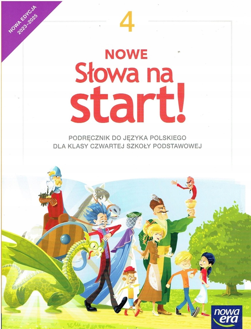 Język polski Nowe Słowa na start! podręcznik dla klasy 4 Nowa Edycja ...