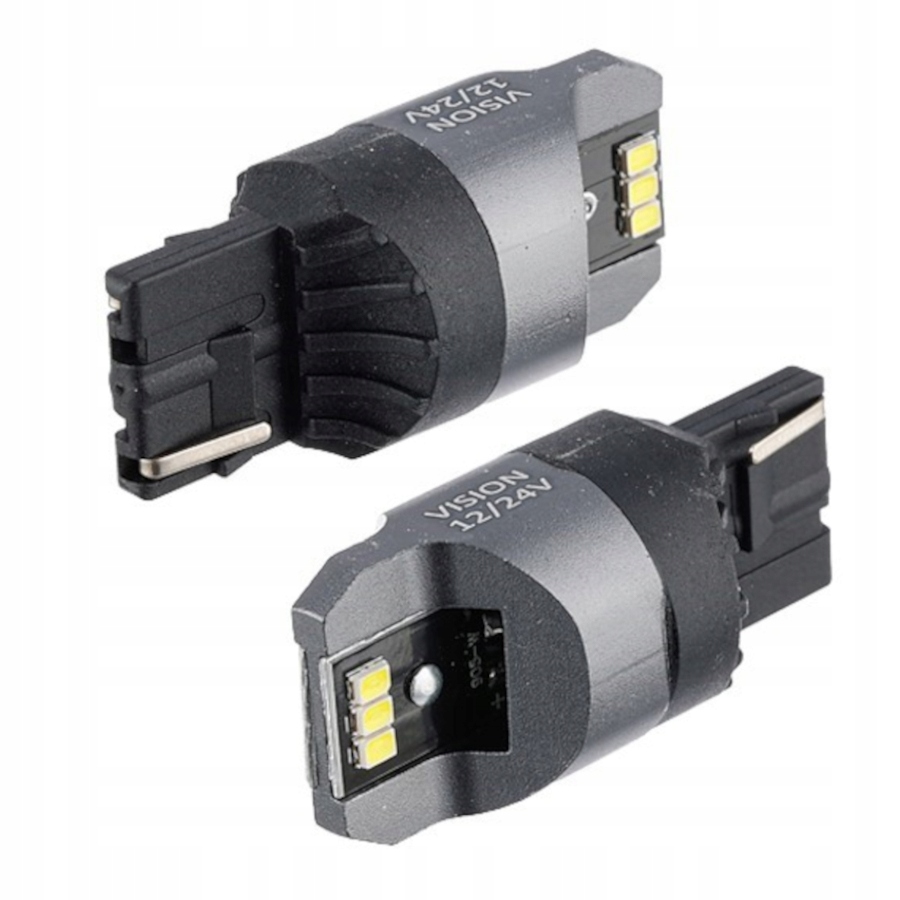 Żarówki LED W21W T20d 12/24V CANBUS białe 5904378583347 za 67.00PLN z ...