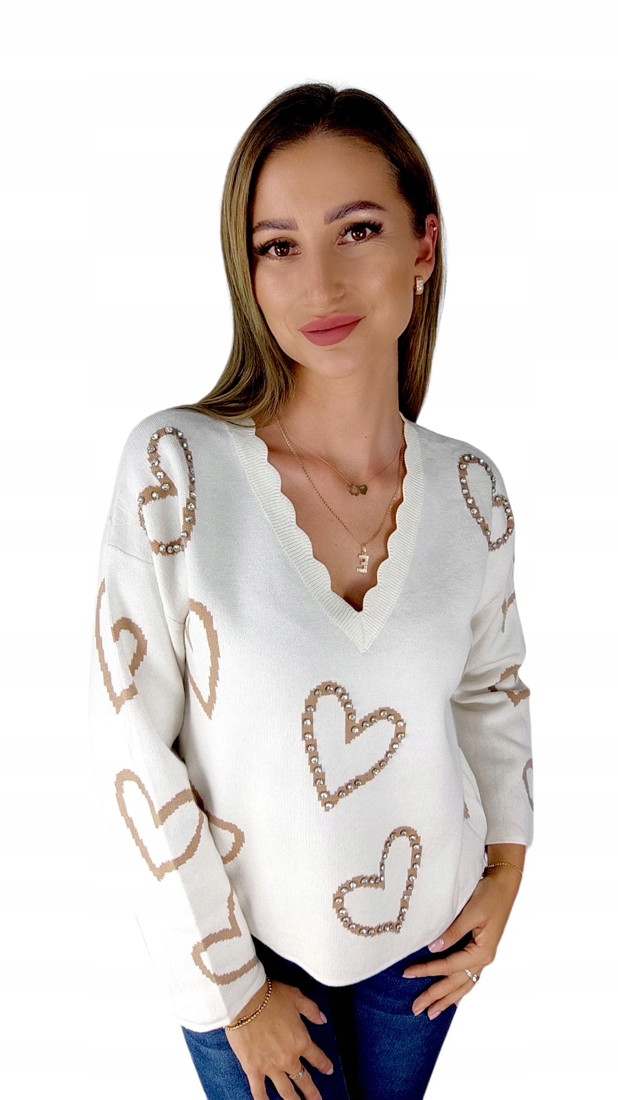 Sweter Damski Typ Channel - Swetry damskie - modne swetry damskie ...