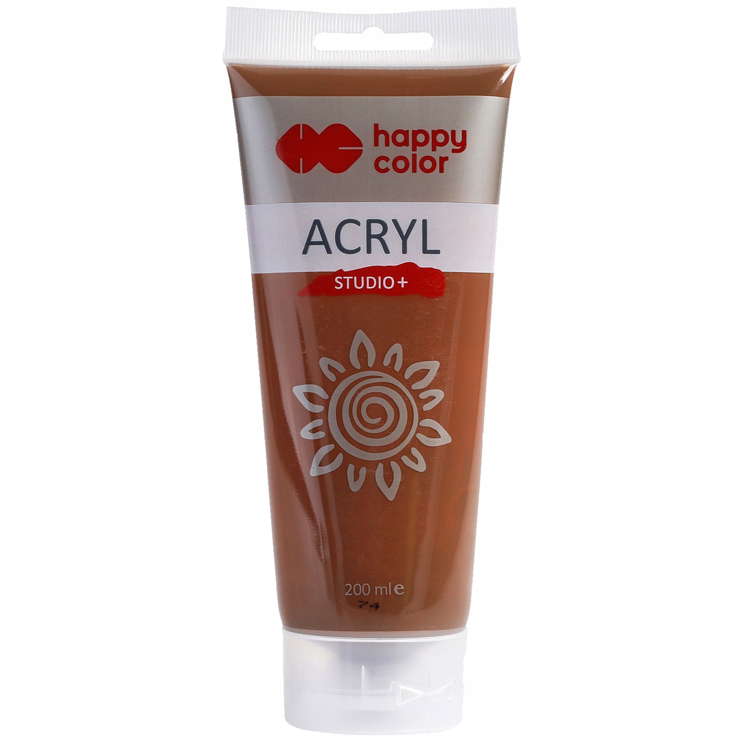 Farba akrylowa Happy Color wielokolorowy 1 szt. 200 ml umbra nr 74 ...