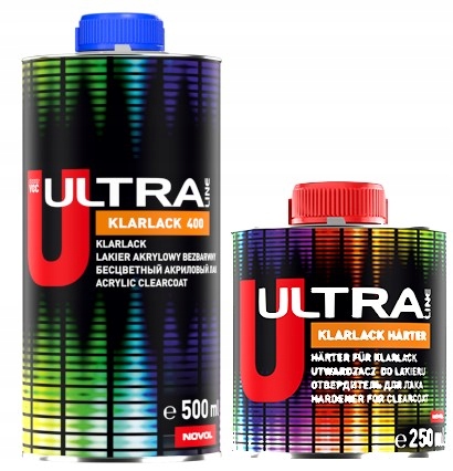 NOVOL ULTRA 2+1 Lakier akrylowy bezbarwny 750ml za 53,80 zł z BIERUŃ ...