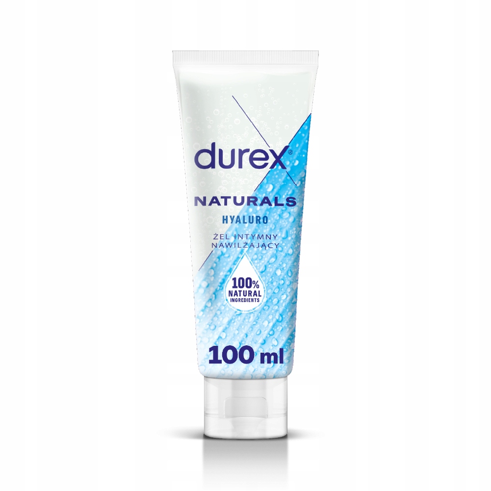DUREX NATURALS HYALURO Intimní gel Vodní lubrikant 100 ml Hydratační za ...