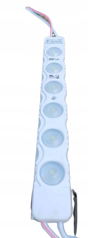 DIODA LED MODUŁ 230V 220V IP65 REKLAMA LAMPA --WW • Cena, Opinie ...