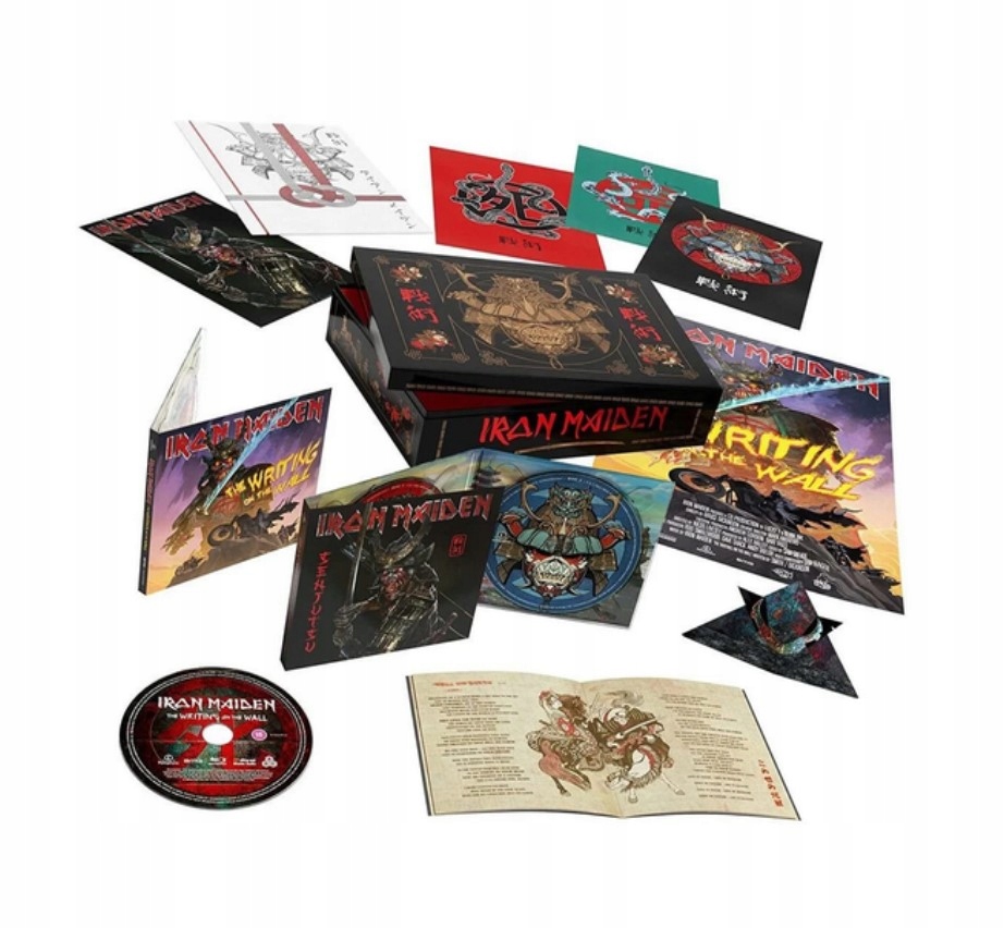 IRON MAIDEN - Senjutsu BOX 2CD+Blu-ray LIMITED 14056922465 - Sklepy ...