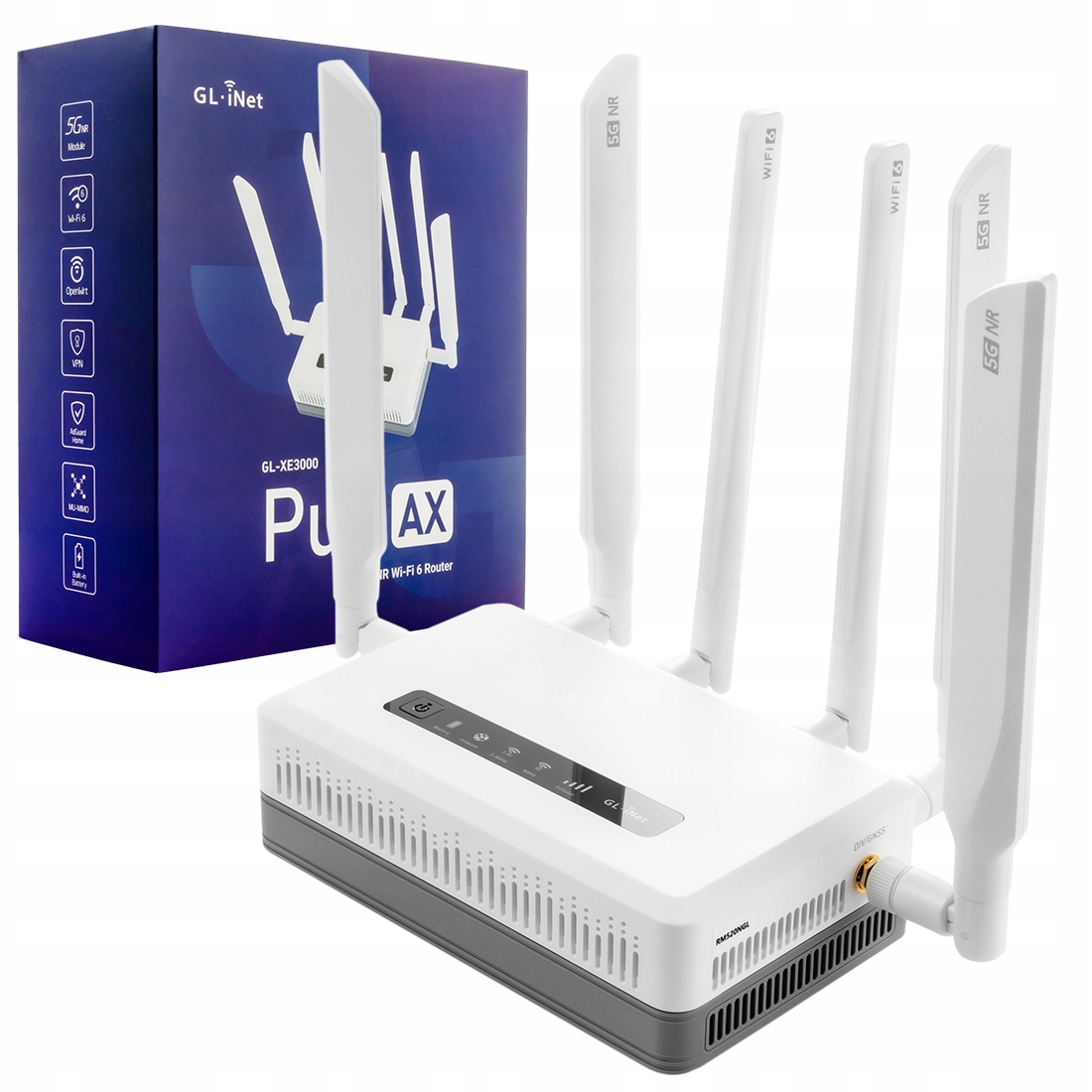 Router GL.iNet GL-XE3000 802.11ax (Wi-Fi 6) - Allegro