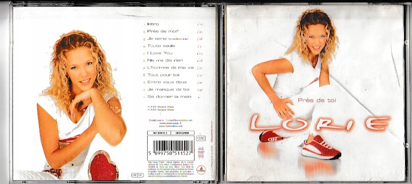 Płyta CD Lorie - Près De Toi 2001 I Wydanie ...