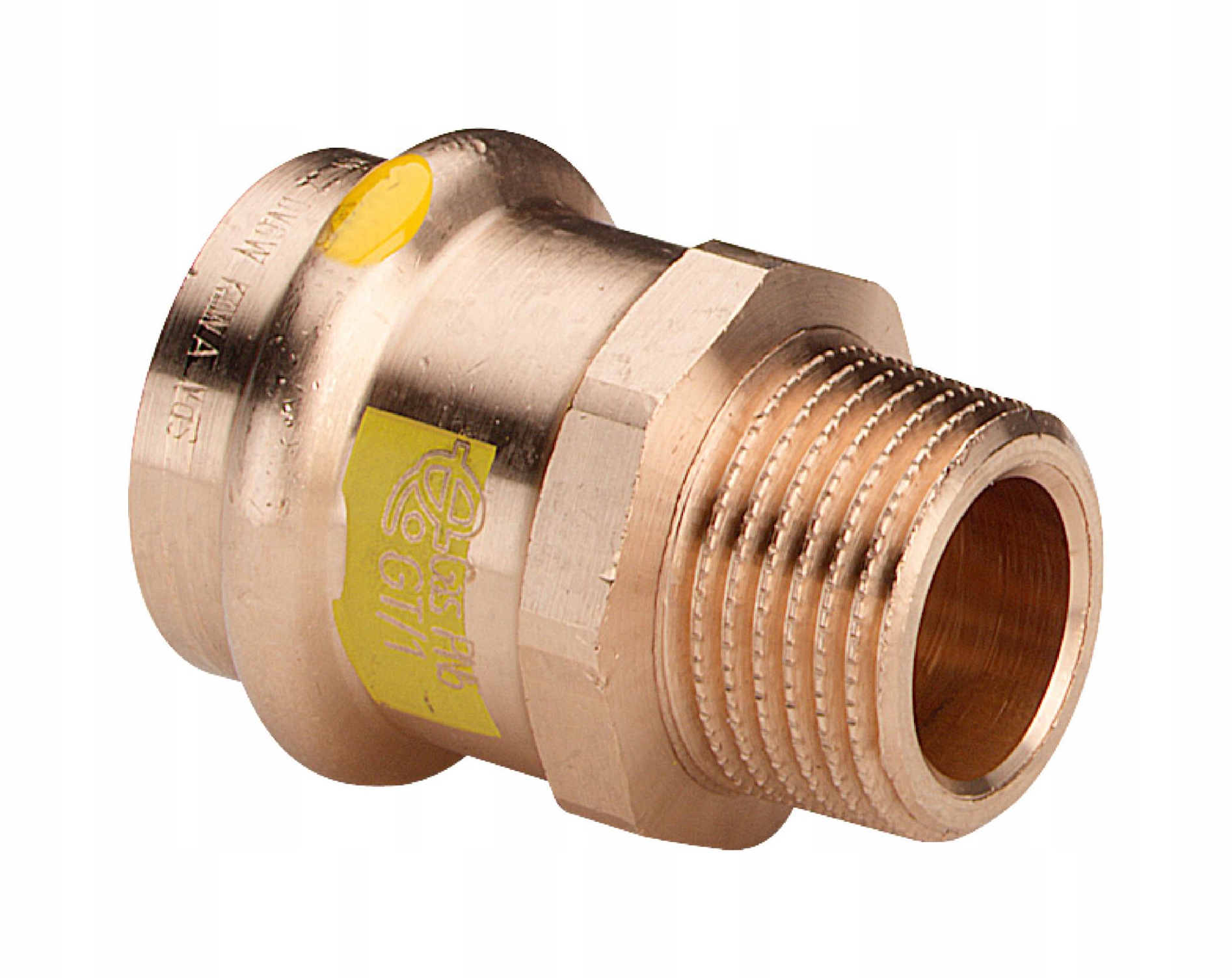 NYPEL MIEDZIANY 22 x 1' GZ GAZ VIEGA (4015211346188) • Cena, Opinie • Rury i kształtki ...