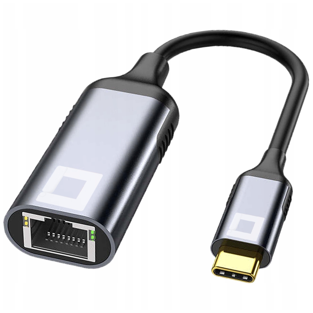 PRZEJŚCIÓWKA USB-C ETHERNET ADAPTER KARTA SIECIOWA LAN GIGABIT RJ45 1000 MB - Sklep, Opinie ...
