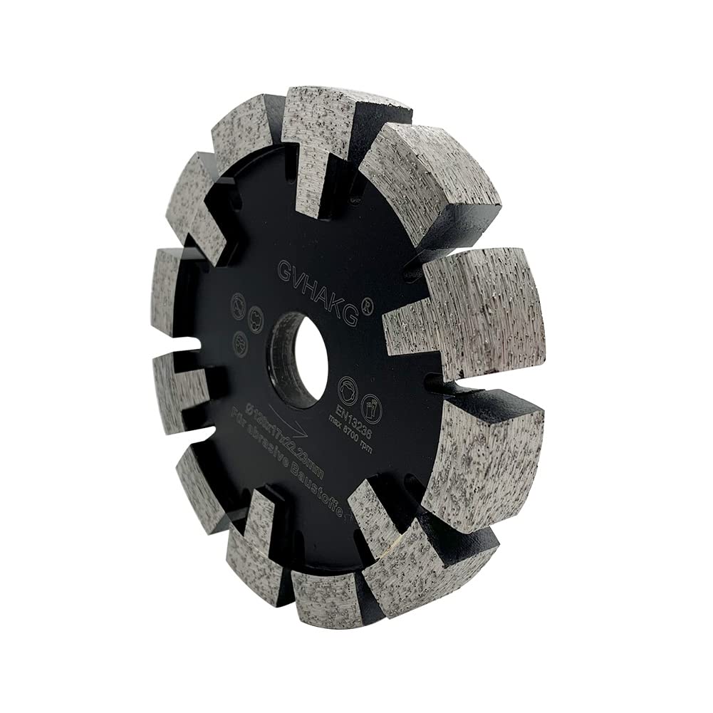 Frez diamentowy do betonu/asfaltu GVHAKG EN13236 120 mm trwały segment ...