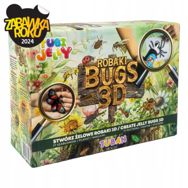 TUBAN Zestaw Tubi Jelly Bugs 3D - Robaki (5901087038045) • Cena, Opinie • Prace ręczne ...