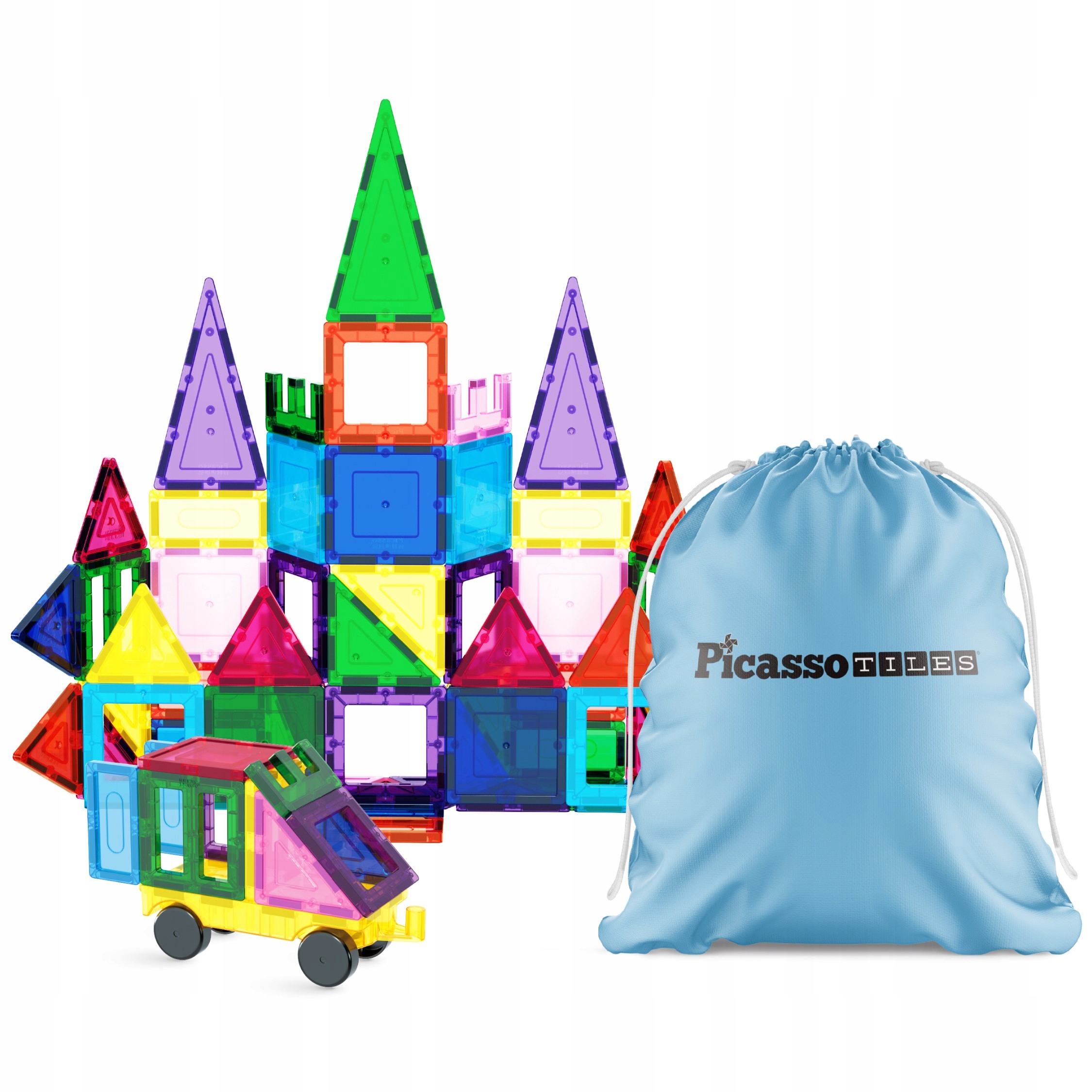 Klocki rurki EDUKACYJNE 3D MAGNETYCZNE konstrukcyjne kulki dla dzieci ...