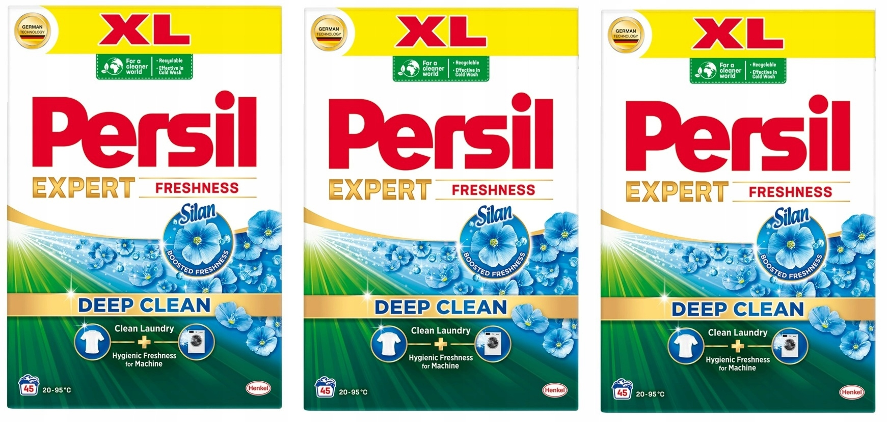 Persil XL Expert Freshness proszek do prania białego 45 prań 2,475kg ...