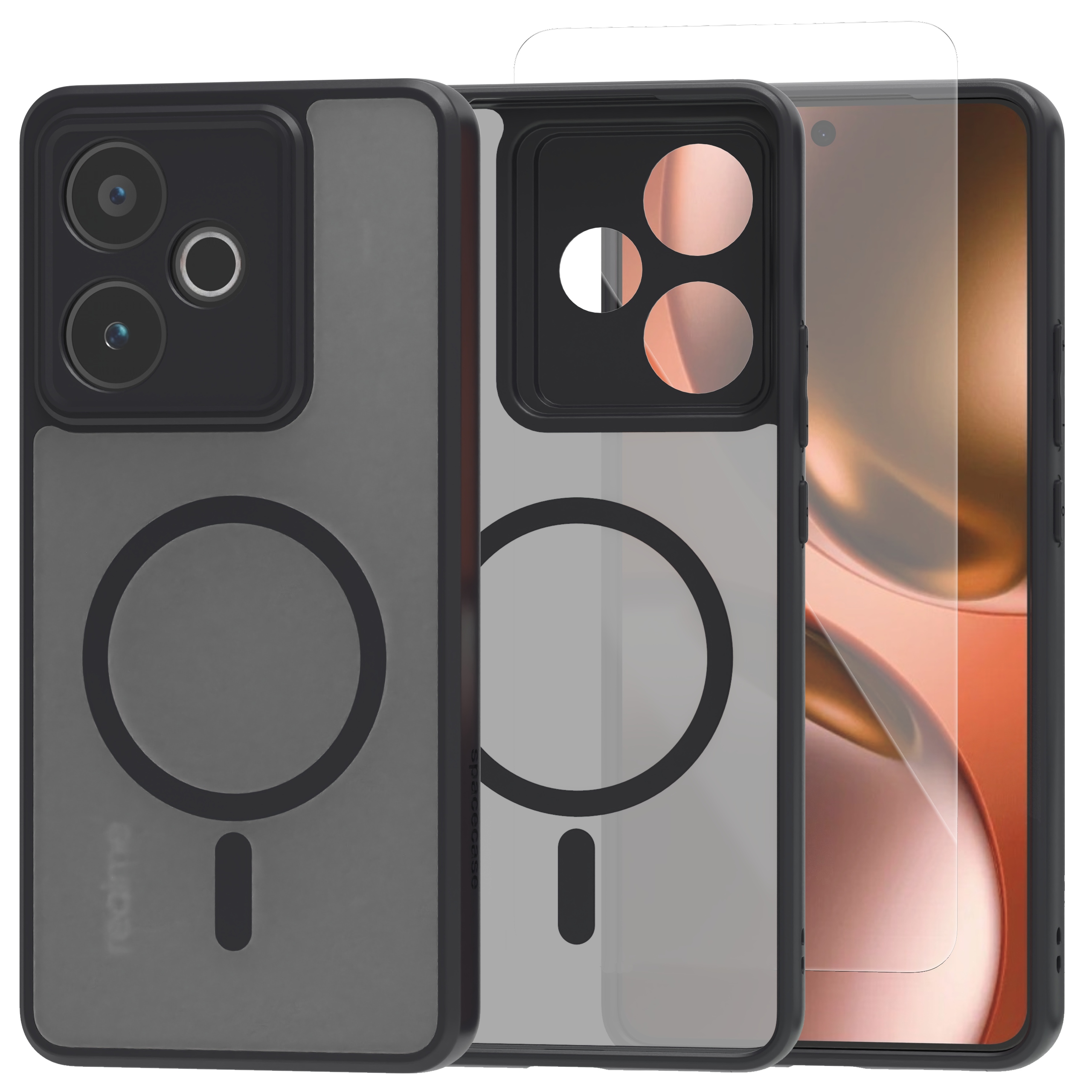 Plecki Spacecase do realme GT 7, GT 7T czarny - Sklep, Opinie, Cena w ...