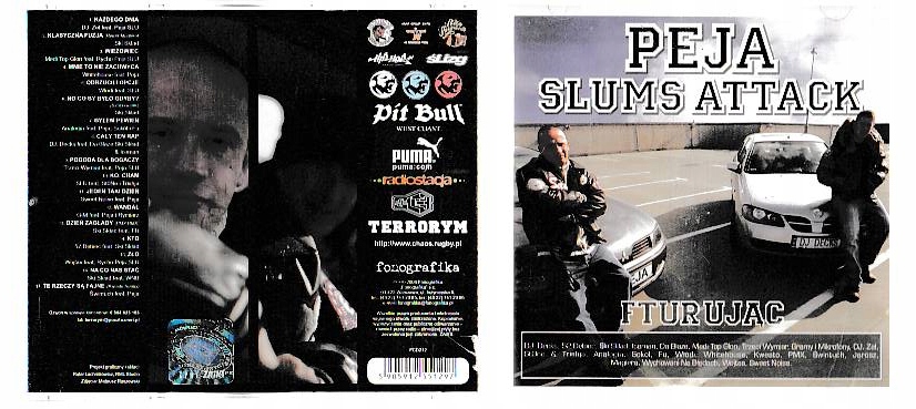 Płyta CD Peja / Slums Attack - Fturując 2006 I Wydanie ... Płyta CD Peja / Slums Attack - Fturując 2006 I Wydanie ...