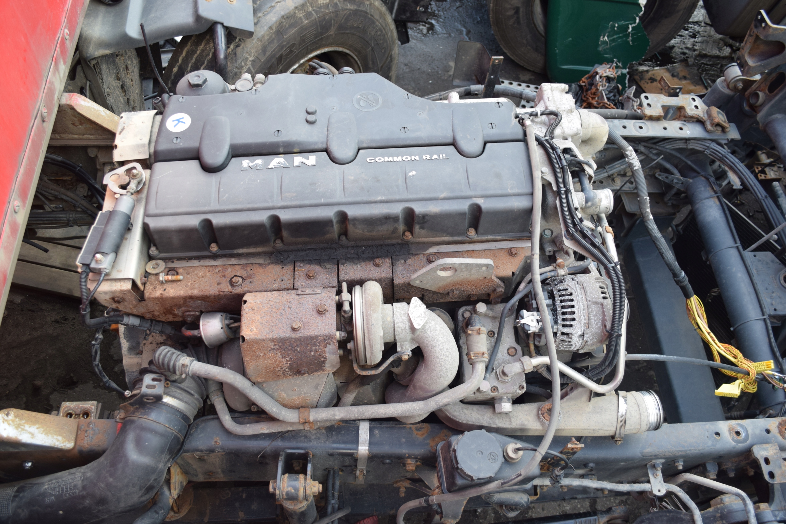 KOMPLETNY SILNIK MAN TGL TGM D0836 EURO 5 za 17100.00PLN z Mińsk ...