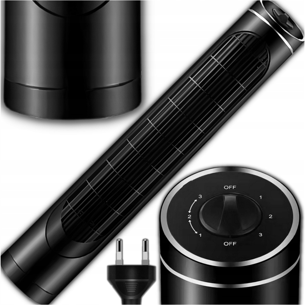 Wentylator kolumnowy AIG W29TX13C czarny (5903772580228) • Cena, Opinie ...