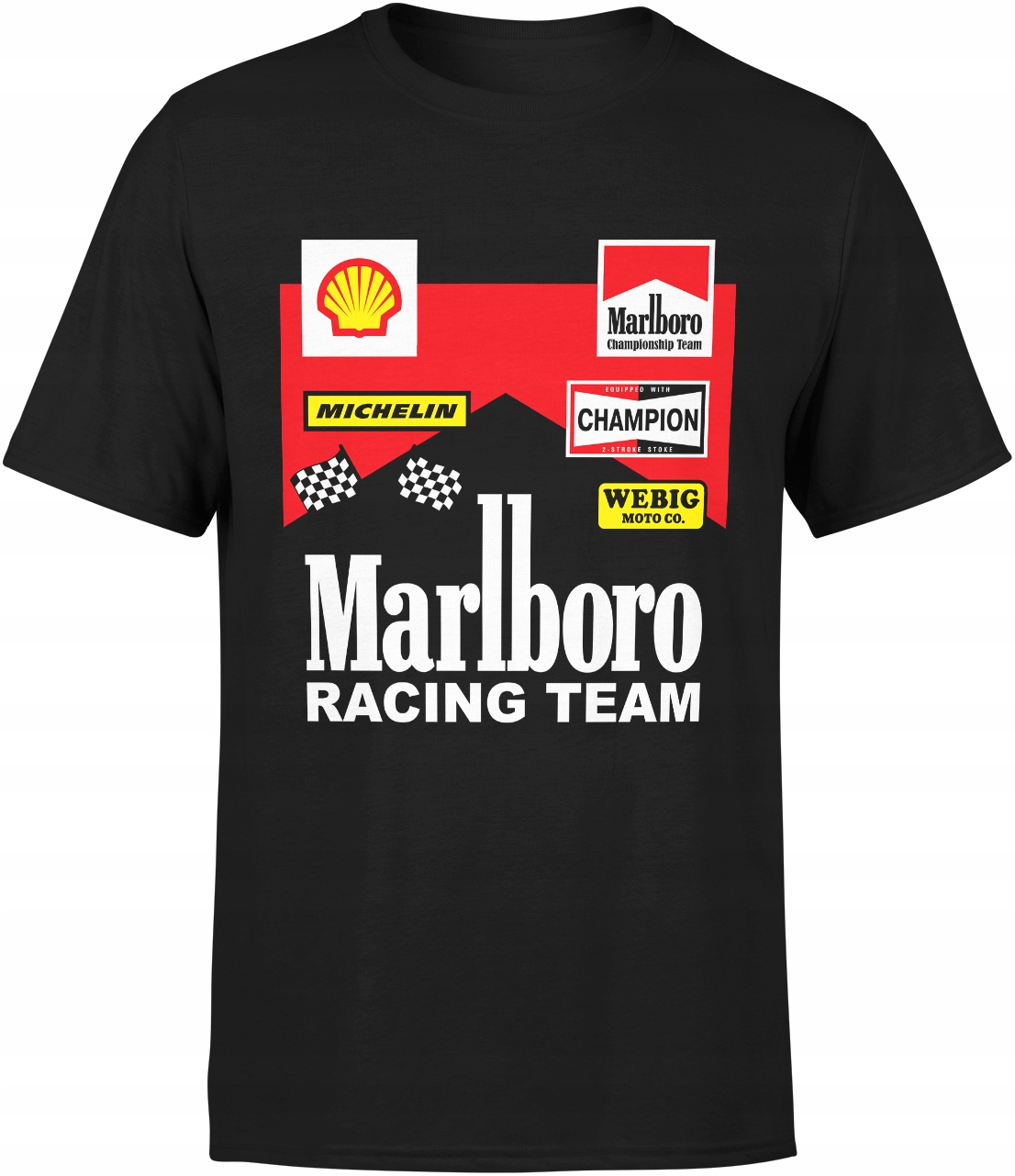 MARLBORO FORMULA 1 F1 KOSZULKA MĘSKA RACING TEAM VINTAGE ONE ...