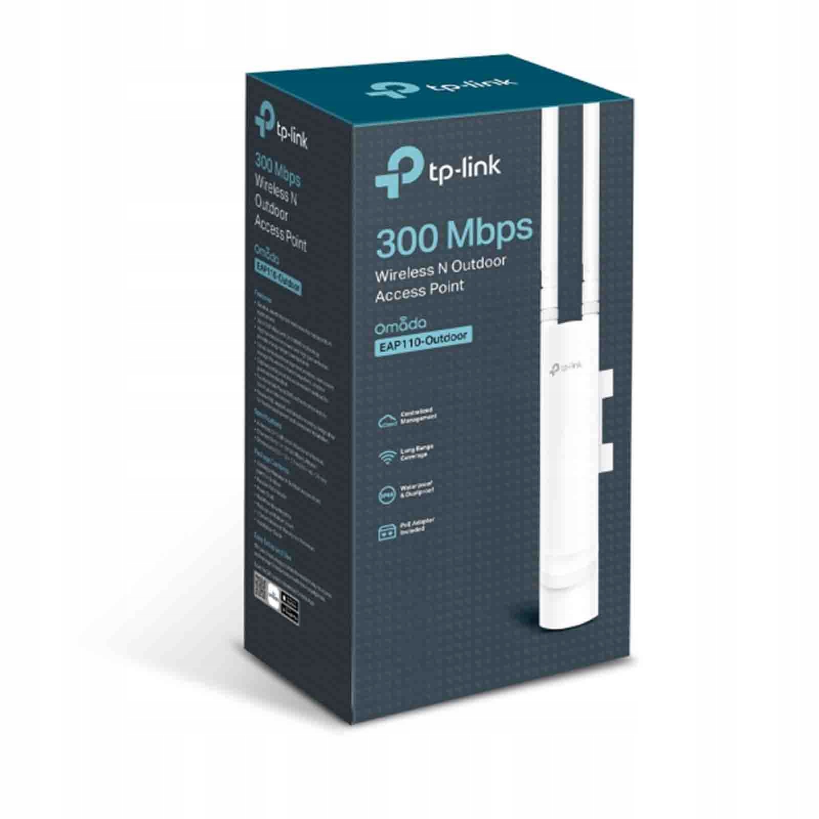 Access Point TP-Link EAP110-Outdoor 802.11n (Wi-Fi 4) - Sklep, Opinie ...