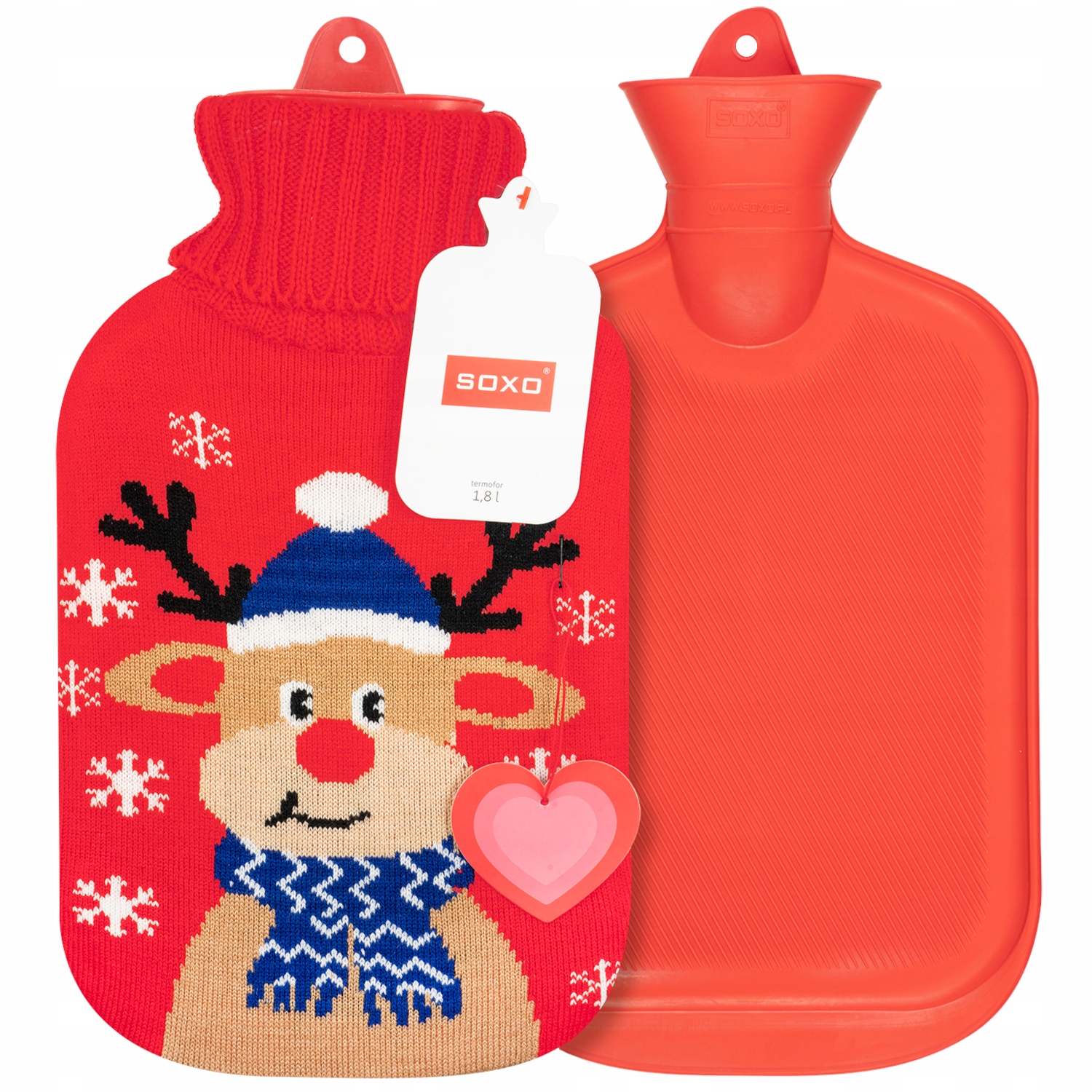 Termofor Gumowy W Pokrowcu Soxo Prezent - porównaj ceny - Allegro.pl
