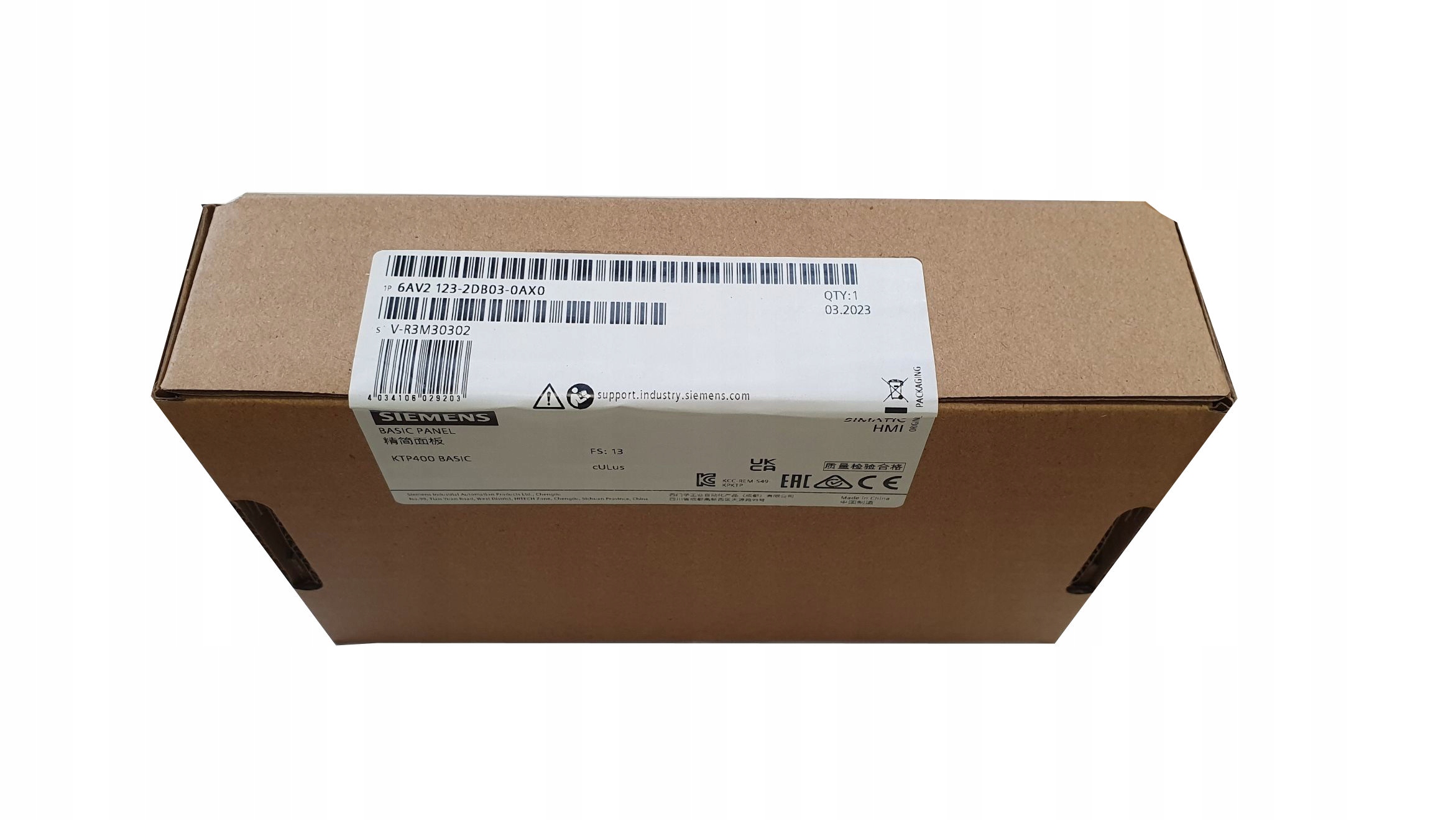 PANEL SIEMENS KTP400 COLOR PN 6AV2123-2DB03-0AX0 BASIC 6AV2 123-2DB03 ...