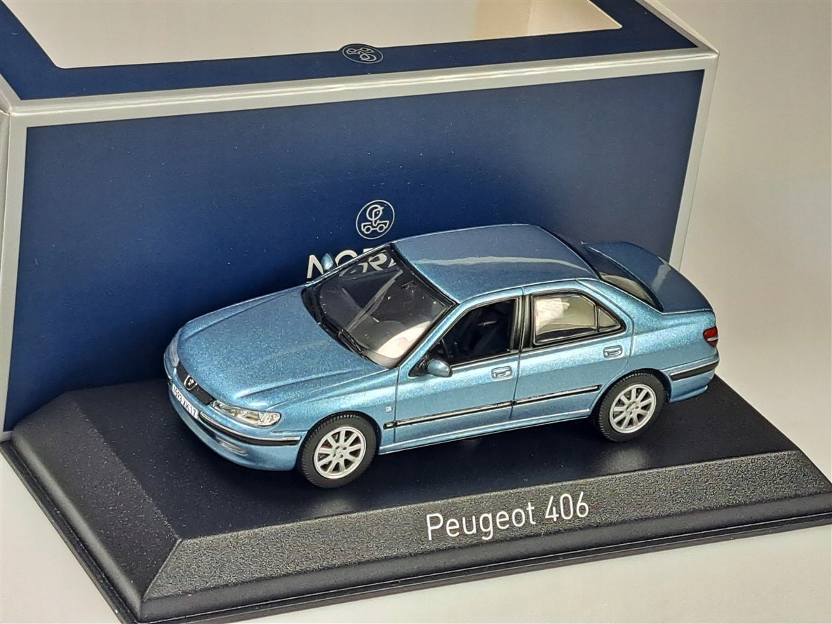 NOREV PEUGEOT 406 2002 Samarkand Blue 1:43 • Cena, Opinie • Samochody 17365358088 • Allegro