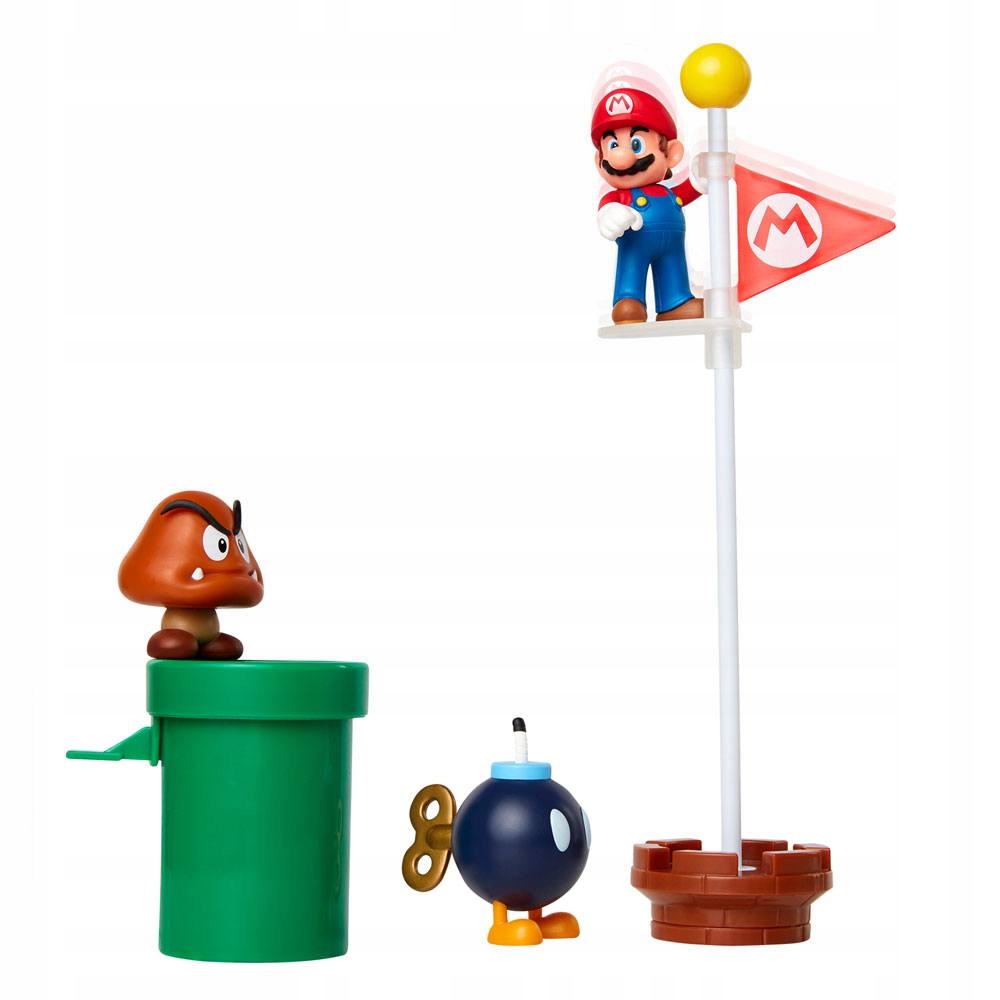 Jakks Pacific World Of Nintendo Super Mario Acorn Plains - Nízká cena ...