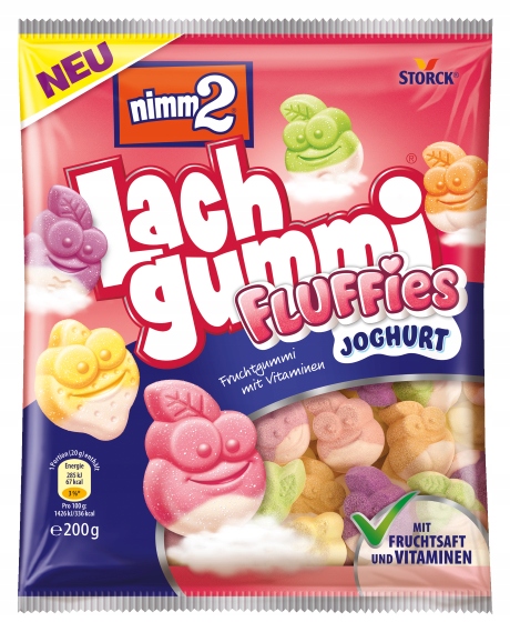 Żelki Nimm 2 Lach Gummi Fluffies z Niemiec (4014400934168) • Cena ...