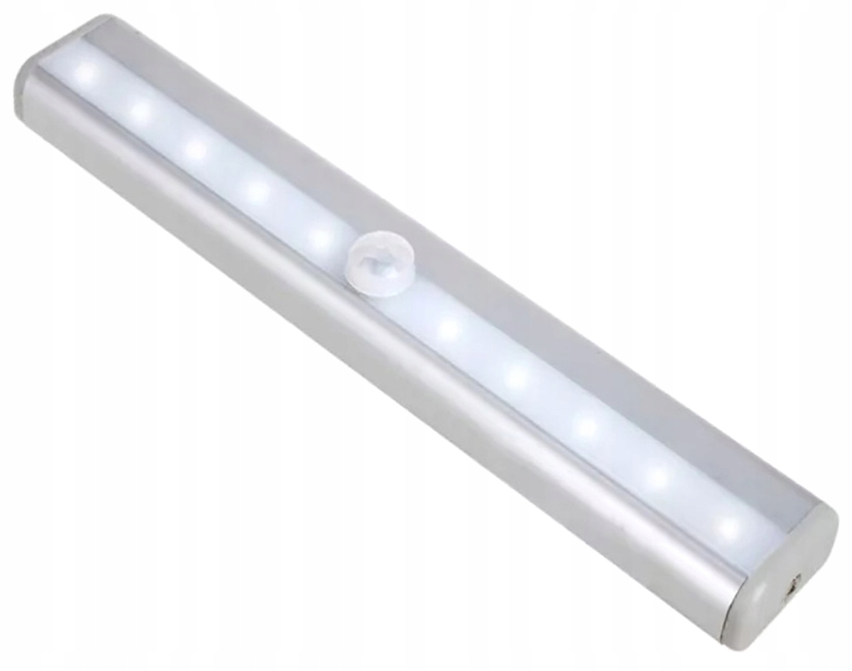 LISTWA LED PODSZAFKOWA KUCHENNA LAMPKA NA MAGNES Z CZUJNIKIEM RUCHU ...