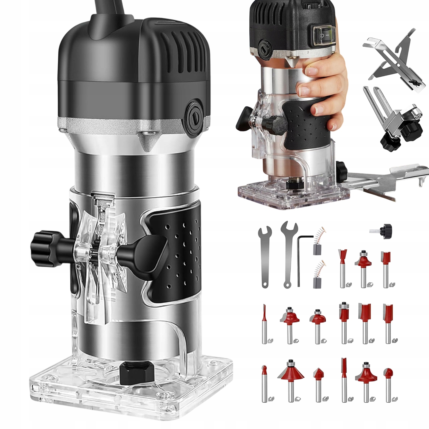 Frezarka krawędziowa Bedee 800 W (0887484228447) • Cena, Opinie ...