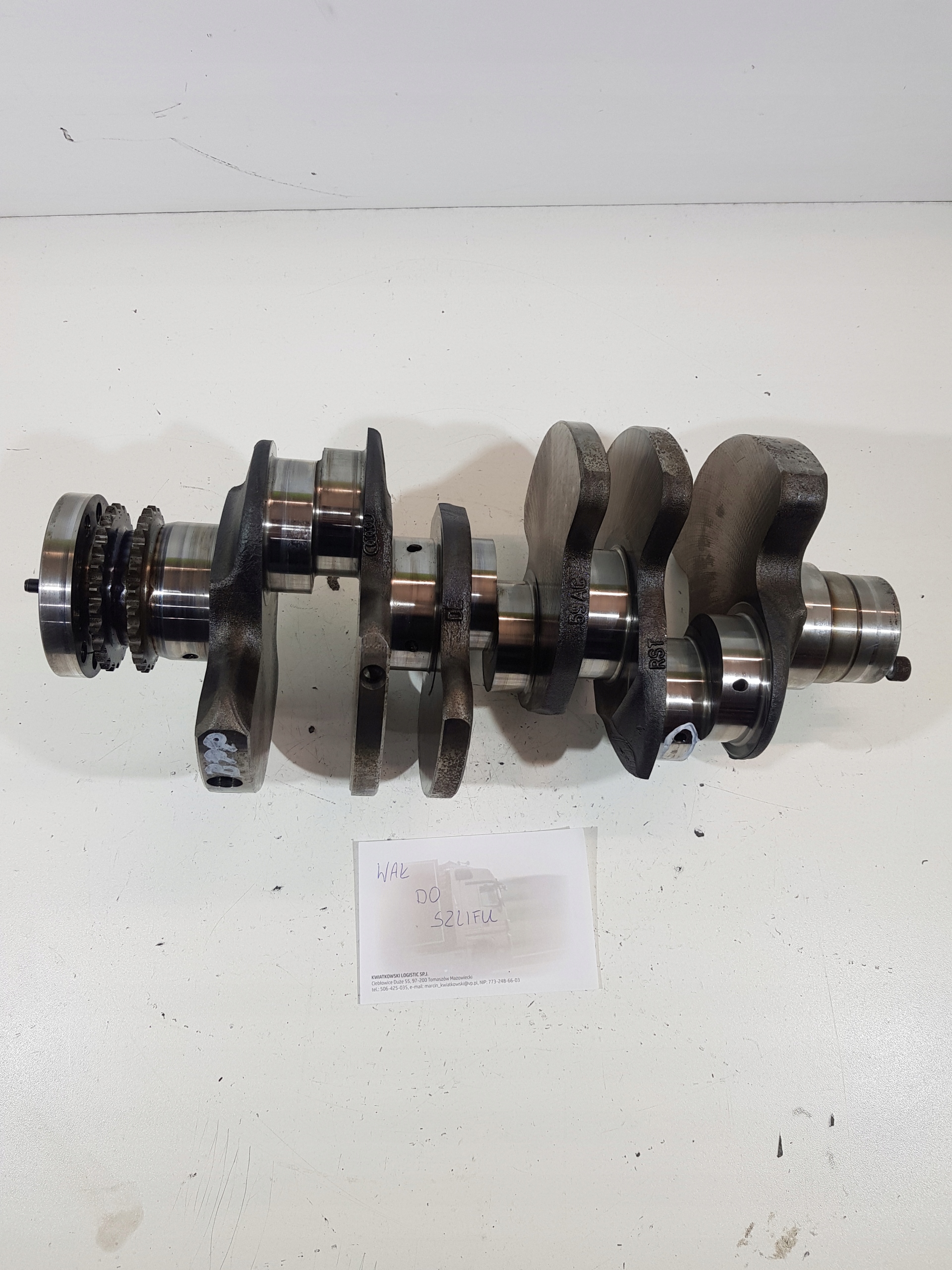 WAŁ KORBOWY A4 B7 A6 C6 2.7 TDI BPP 59AC za 250.00PLN z Paradyż ...