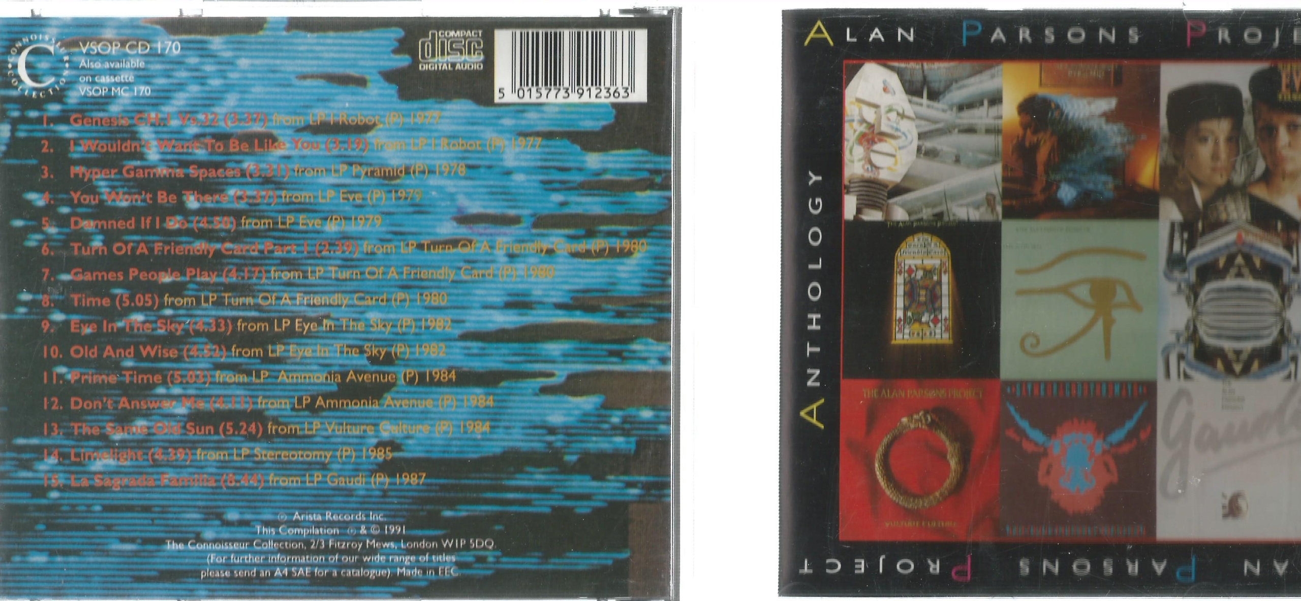 CD Alan Parsons Project - Anthology 1991 I Wydanie Best Of Greatest ...