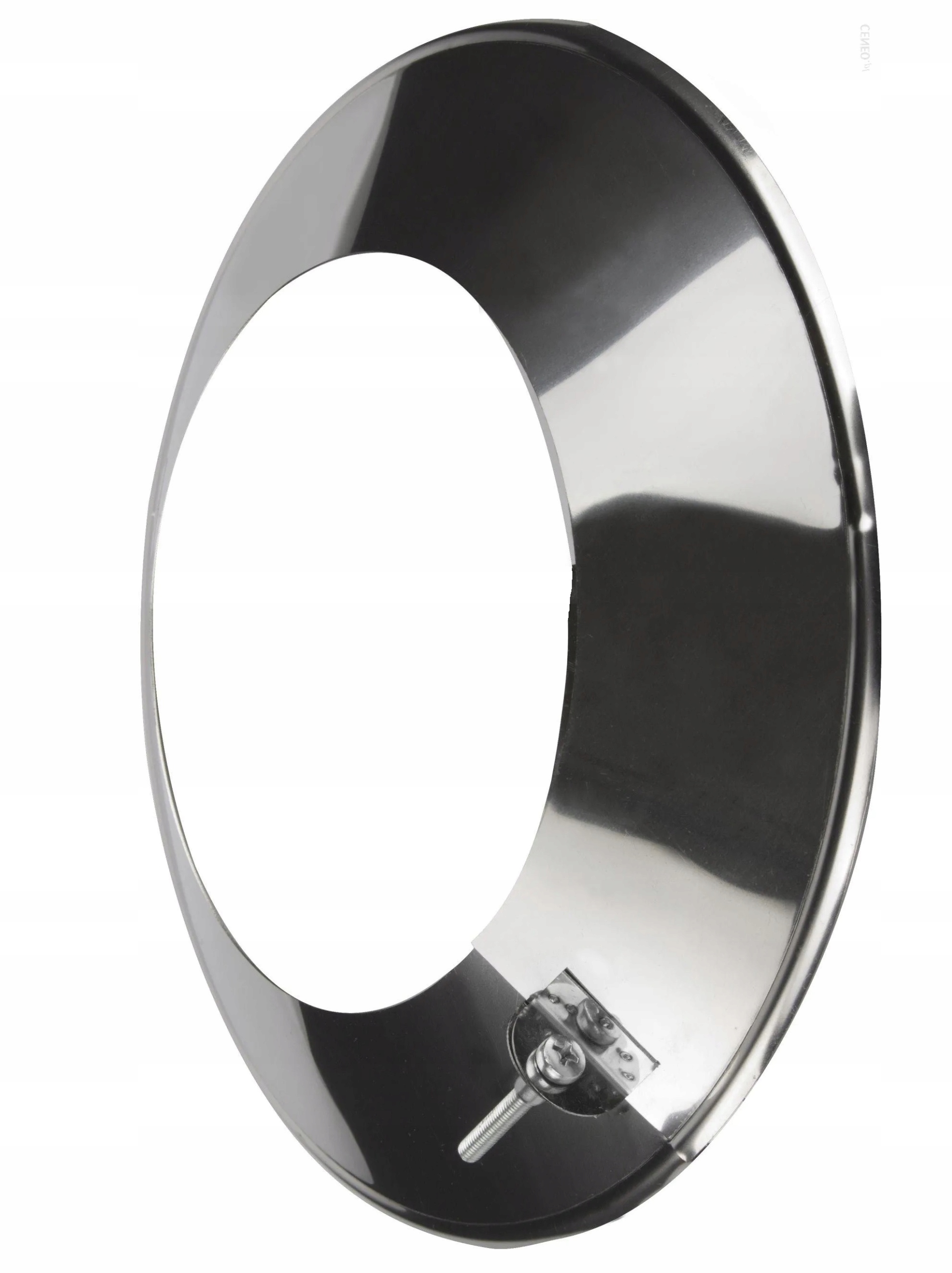 ROZETA ŚCIENNA FI 200 REGULOWANA MASKOWNICA NIERDZEWNA ROZETKA SKRĘCANA ...