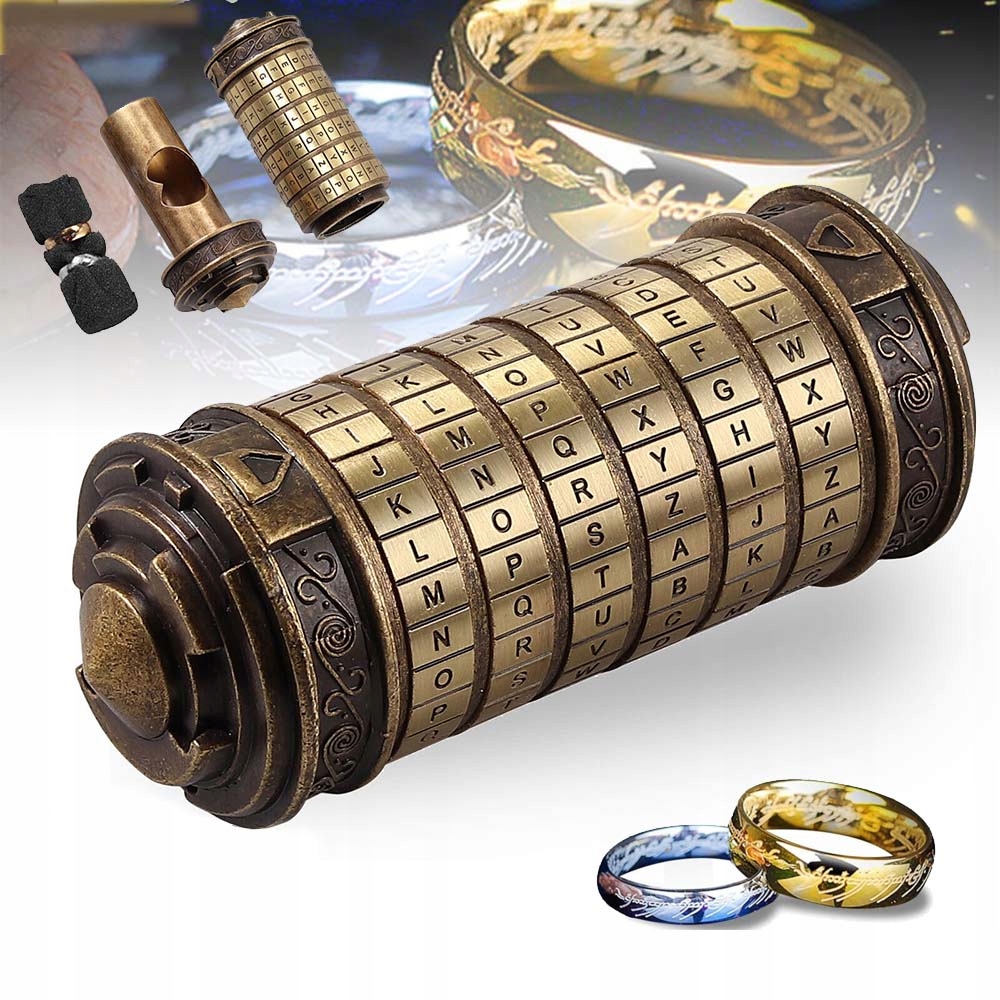 KOD DA VINCI KRYPTEKST KOD ZAMEK DA VINCI CRYPTEX NA WALENTYNKI I URODZINY (0191491518072 ...