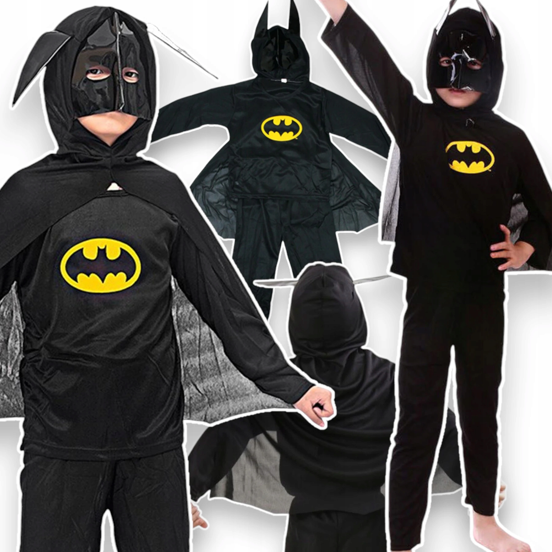 Strój Batmana 134 - Niska cena na Allegro