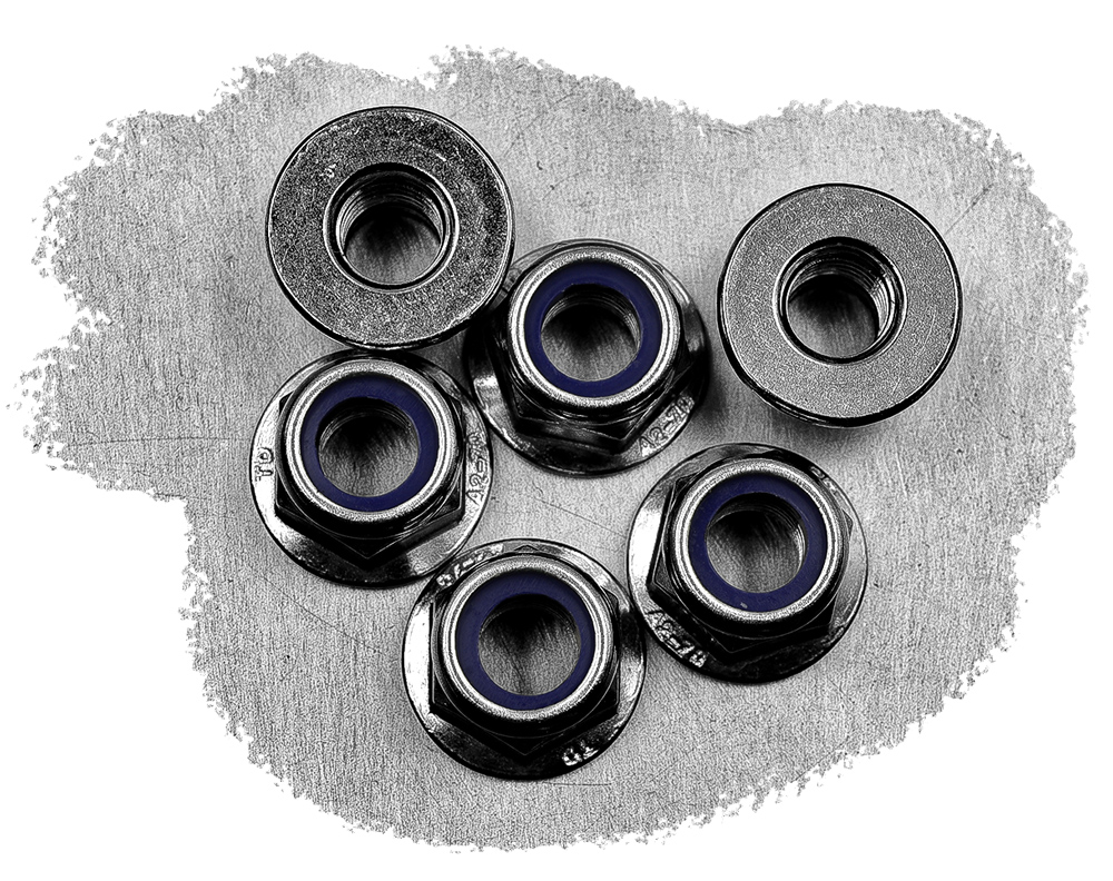 M4 NAKRĘTKA KOŁNIERZOWA SAMOHAMOWNA KWASOODPORNA nierdzewna A4 6926 (10) • Cena, Opinie • Śruby ...