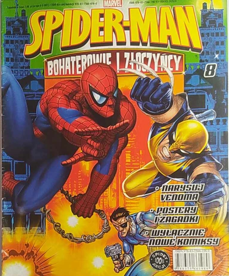 Spider-man Bohaterowie I Złoczyńcy Numer 08 (15747190966) | Komiks Allegro Spider-man Bohaterowie I Złoczyńcy Numer 08 (15747190966) | Komiks Allegro
