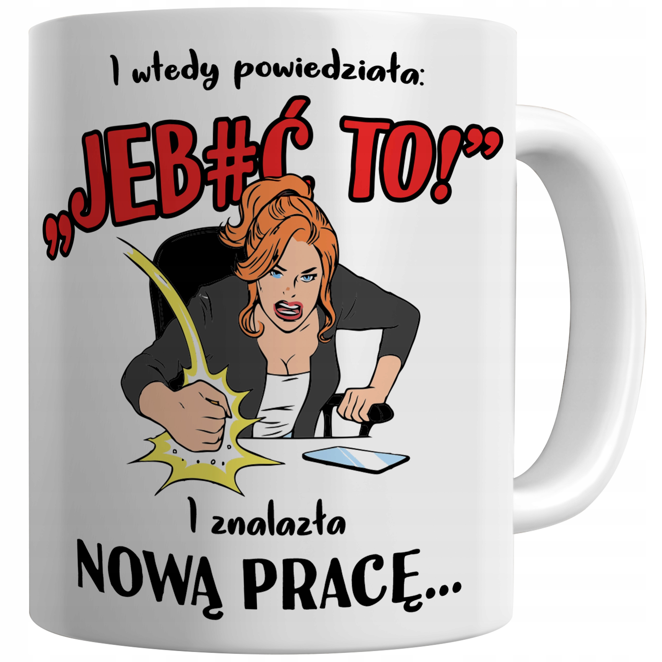 POŻEGNANIE KOLEŻANKI Z PRACY KUBEK Z NADRUKIEM NOWA PRACA NA PREZENT ...