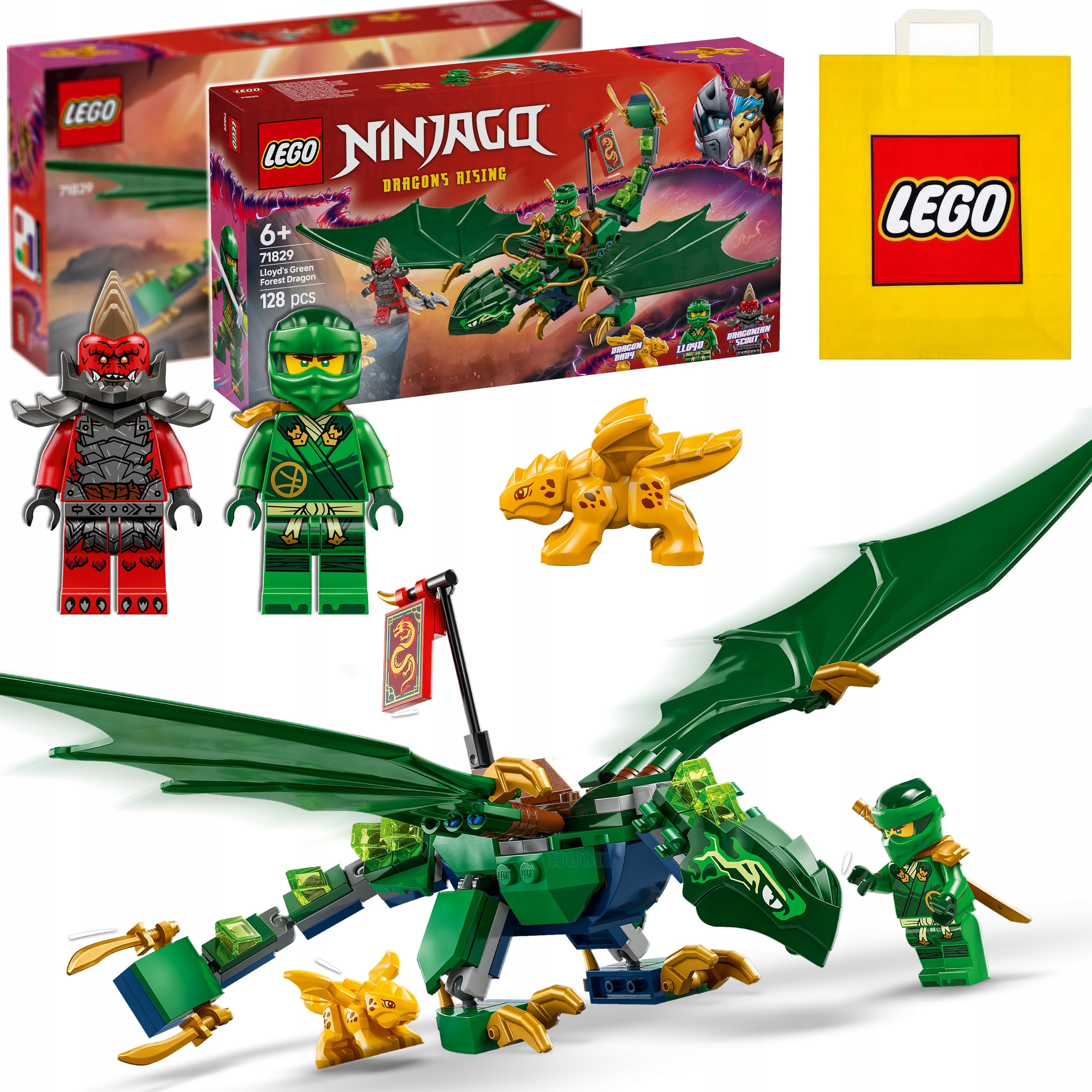 Lego Ninjago Złoty Smok Zestaw - Niska cena na Allegro