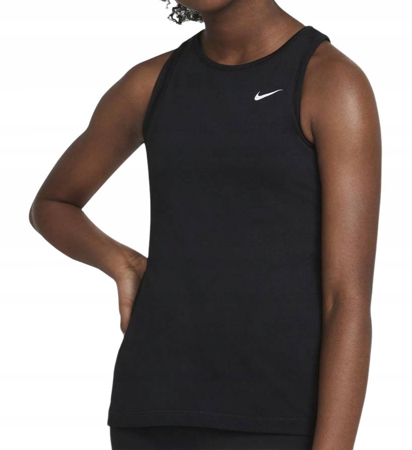 Dívčí tílko Nike Pro Tank Dri-FIT Slim Fit DA1022-010 156-166 cm XL ...
