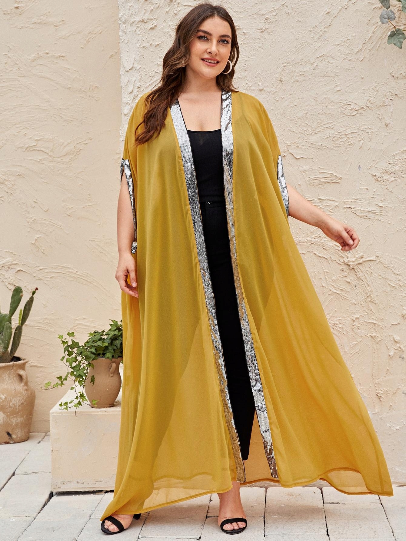 Shein 3xl _s1h Kimono - Parea i tuniki plażowe - Allegro.pl